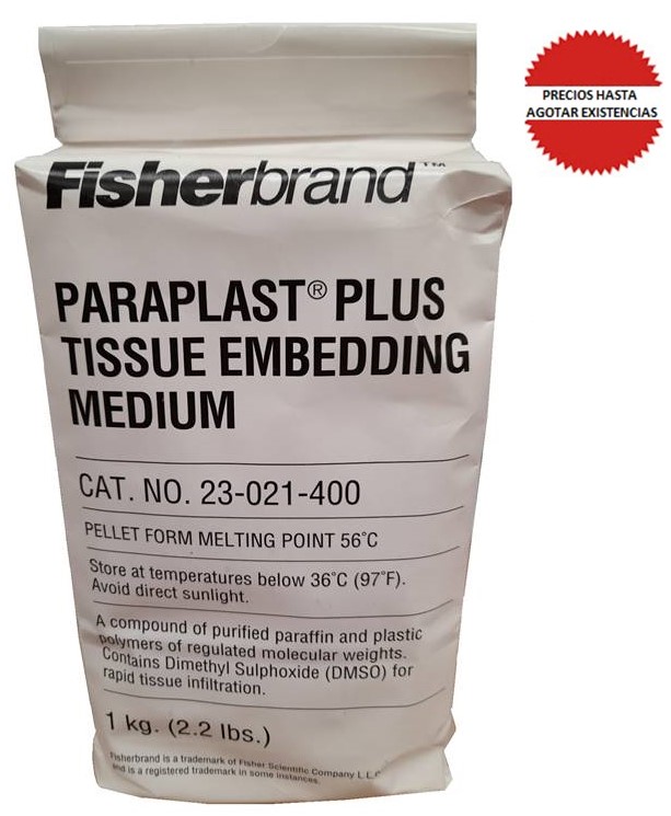 Parafina paraplast plus Fisher Scientific | www.pro-lab.com.mx