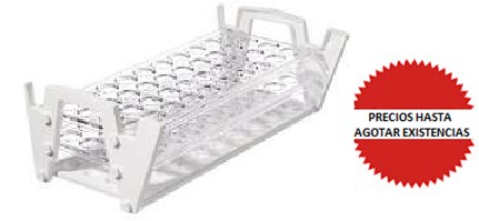 Gradilla PC inclinada 5 a 20ºC NALGENE | www.pro-lab.com.mx